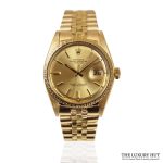 Vintage Rolex Datejust Gold Watch Ref: 1607 - Shop The Luxury Hut