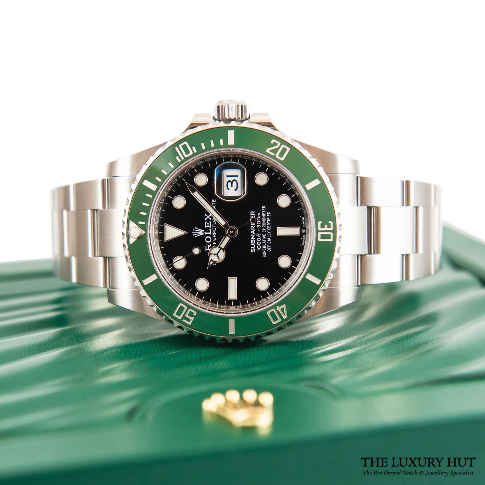 Buy Rolex Submariner Kermit Watch Ref: 126610LV - Shop The Luxury Hut
